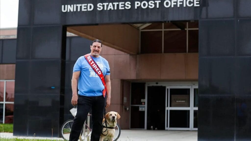Springfield USPS worker, who is blind, retires after more than 40 years ...