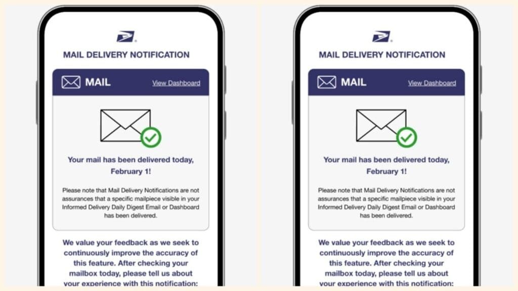 New notifications are available for Informed Delivery customers ...